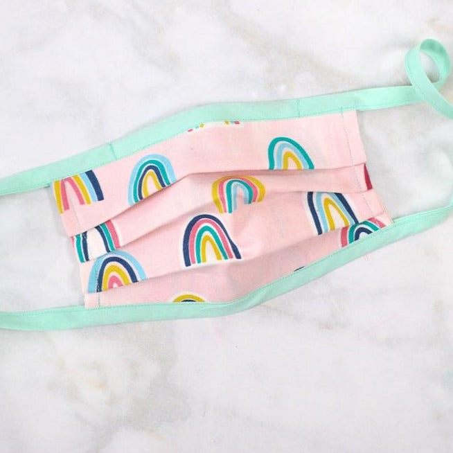 DIY Pleated Bias Tape Face Mask Pattern – Sweet Red Poppy