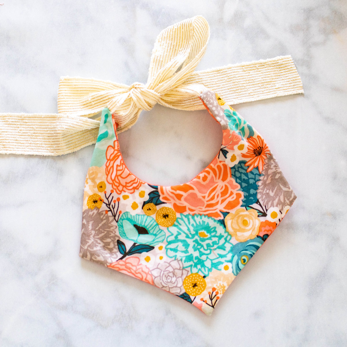 Reversible Baby Bib PDF Pattern – Sweet Red Poppy