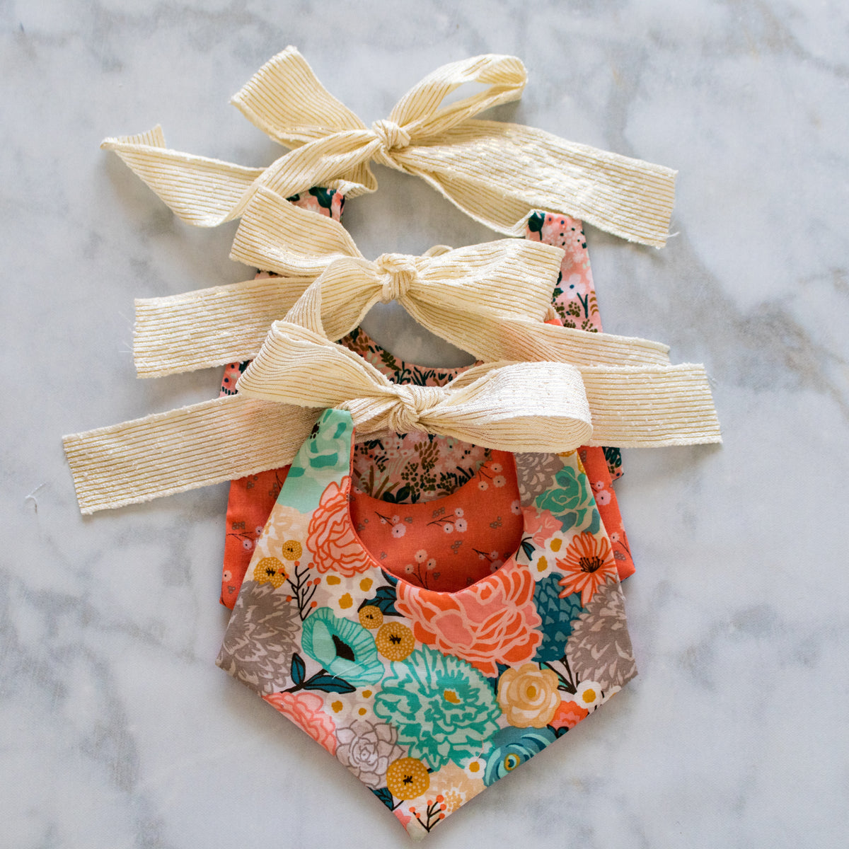 Reversible Baby Bib PDF Pattern – Sweet Red Poppy