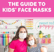 Sewing DIY Face Masks for Kids | Tutorials | Sweet Red Poppy