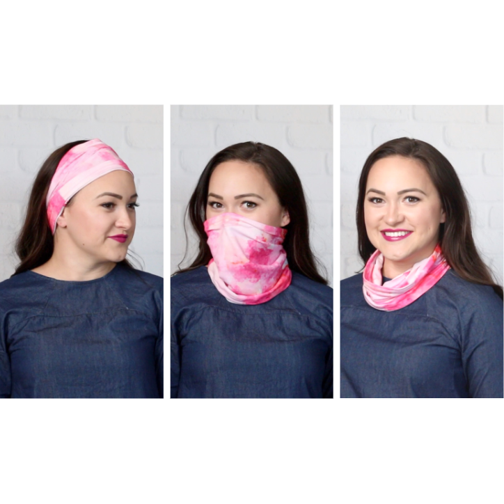 DIY Gaiter Face Mask Pattern – Sweet Red Poppy