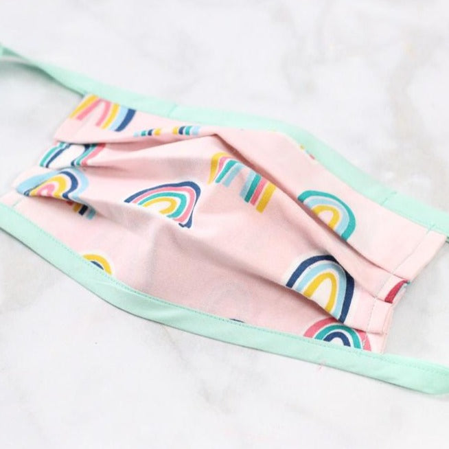 DIY Pleated Bias Tape Face Mask Pattern – Sweet Red Poppy