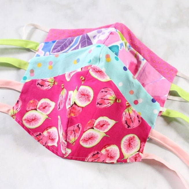 DIY Fitted Face Mask Pattern – Sweet Red Poppy